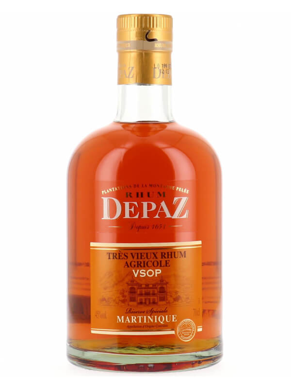 Depaz VSOP - Rhum agricole - Martinique