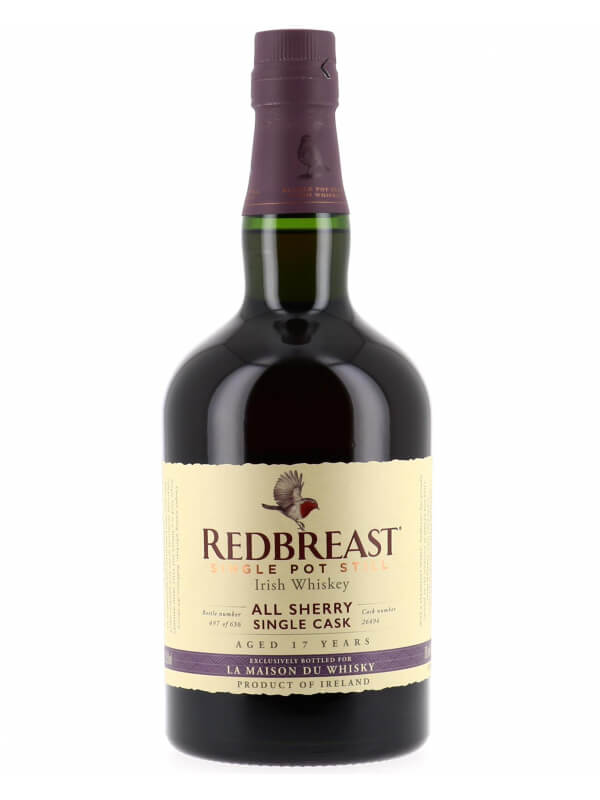 Redbreast 17 ans 2001 - All Sherry Singe Cask French Connections ...