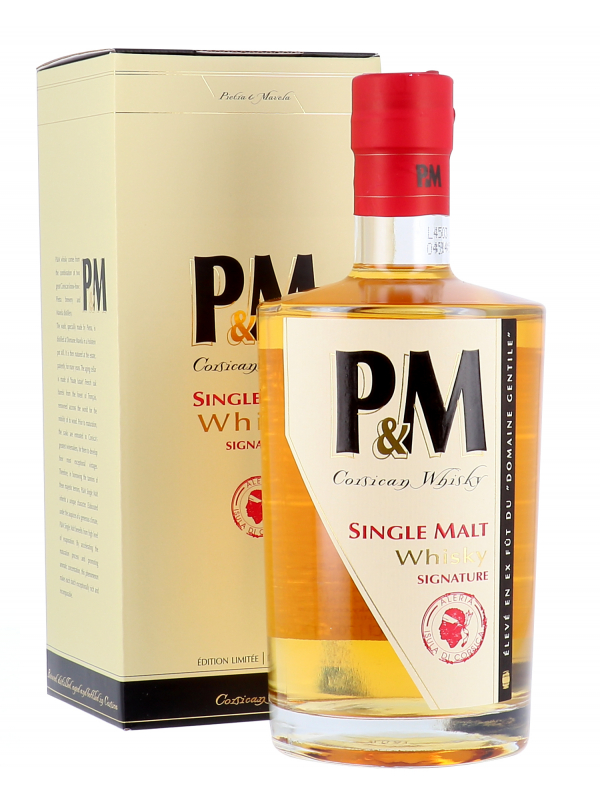 P&M Single Malt Signature - Whisky Français